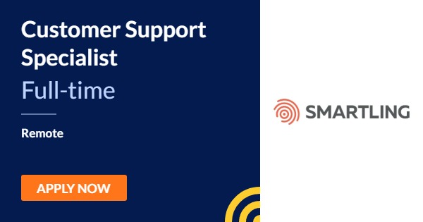Customer Support Specialist Smartling Remote 25th June JobAlert ie customer-support-specialist-smartling-remote-25th-june-jobalert-ie